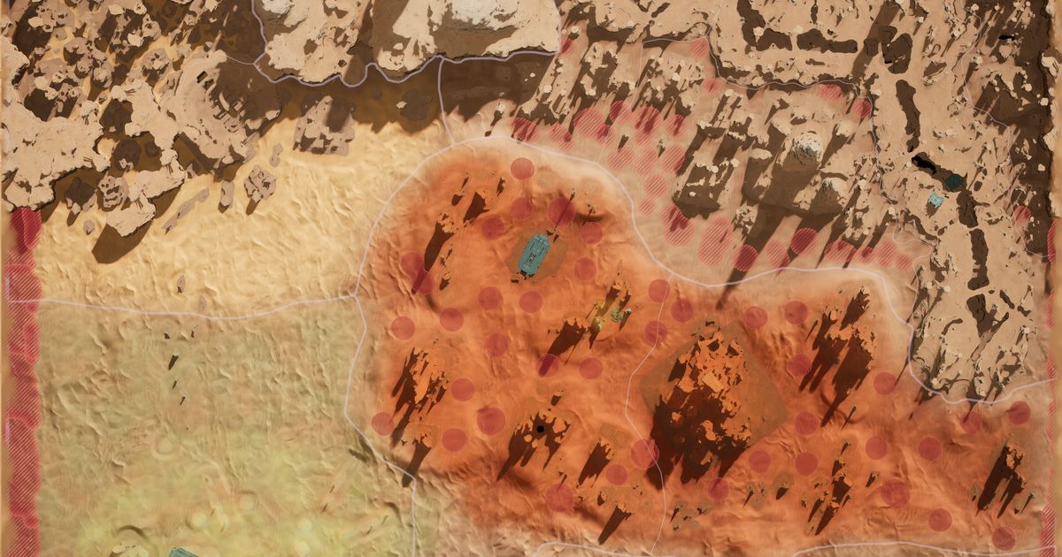 Depresión de Hagga - Mapa Interactivo de Dune: Awakening – The Hidden ...